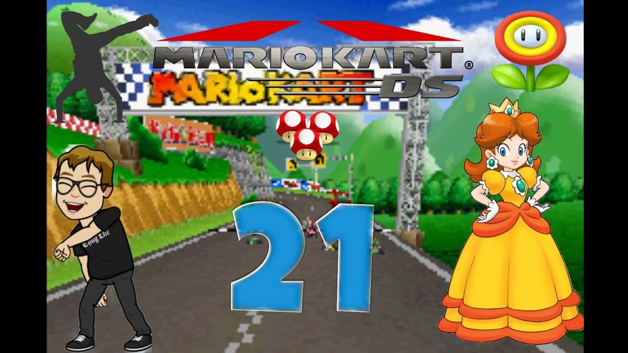 Let´s Play Mario Kart Ds Part 21 150cc Blumen Cup Everybody