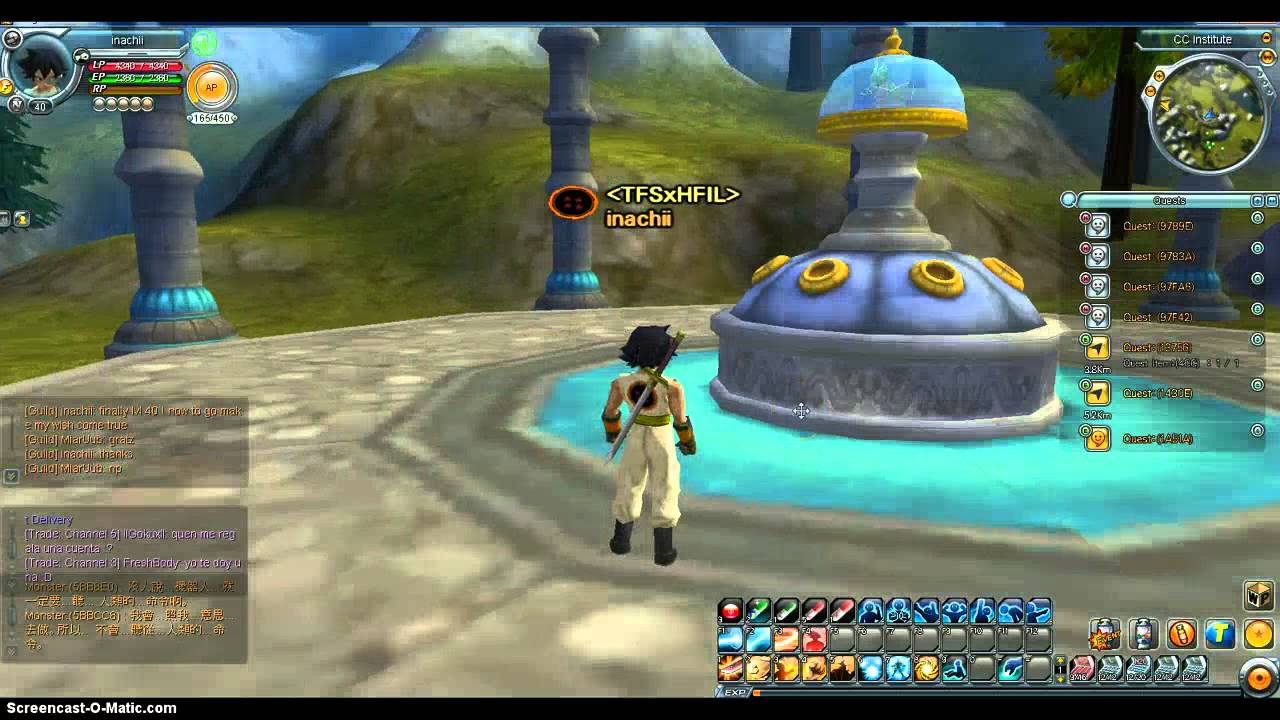 DragonBall Online MMO Super Saiyan Wish!! - YouTube