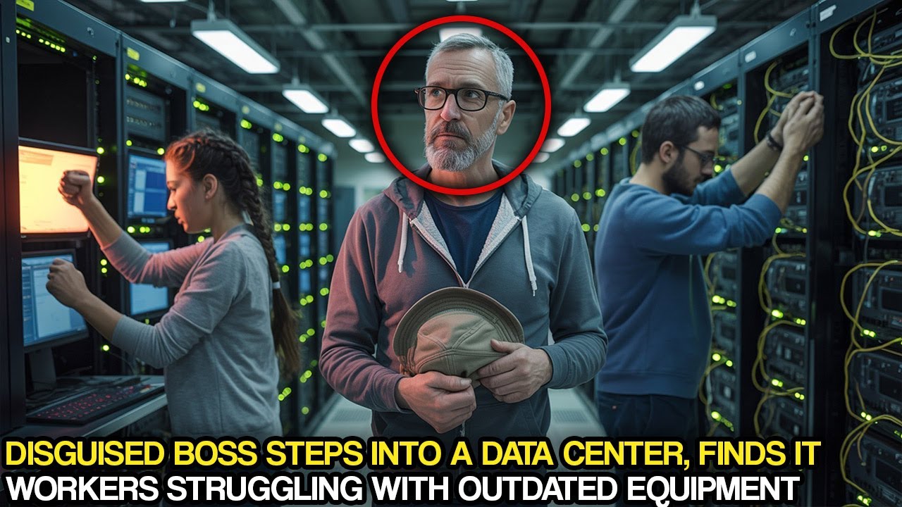 Disguised Boss Steps into a Data Center, Finds IT Workers Struggling ...
