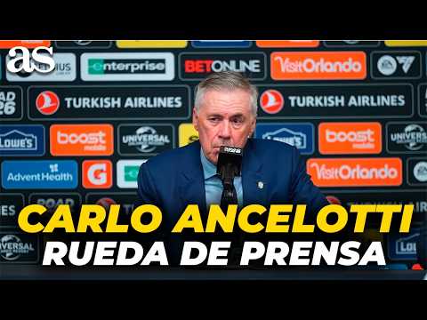 RUEDA de PRENSA DE ANCELOTTI tras el BRASIL vs CROACIA | VINICIUS, ENDRICK...
