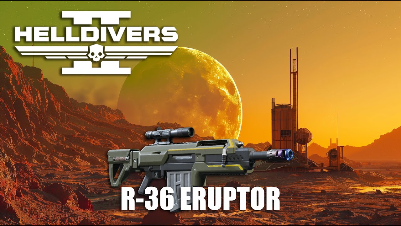 Helldivers 2 R-36 Eruptor vs Automatons Test #helldivers2 - YouTube