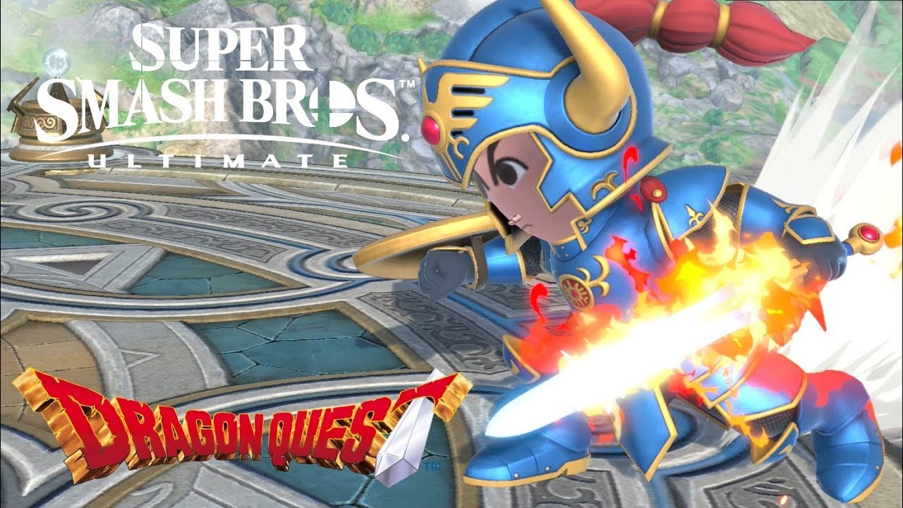 Super Smash Bros Ultimate Erdrick's Armour & Helmet Gameplay! - YouTube