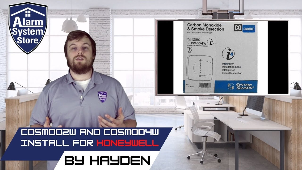 System Sensor COSMOD2W and COSMOD4W wiring and programing tutorial for ...