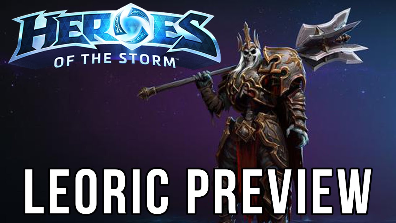 KING LEORIC PREVIEW! + NEW TALENTS - Heroes of the Storm - YouTube