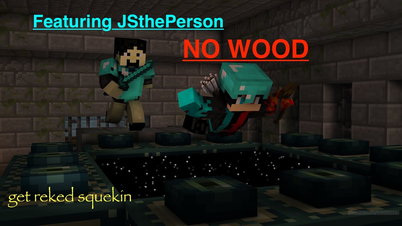 Beating Minecraft Without Breaking Wood - YouTube