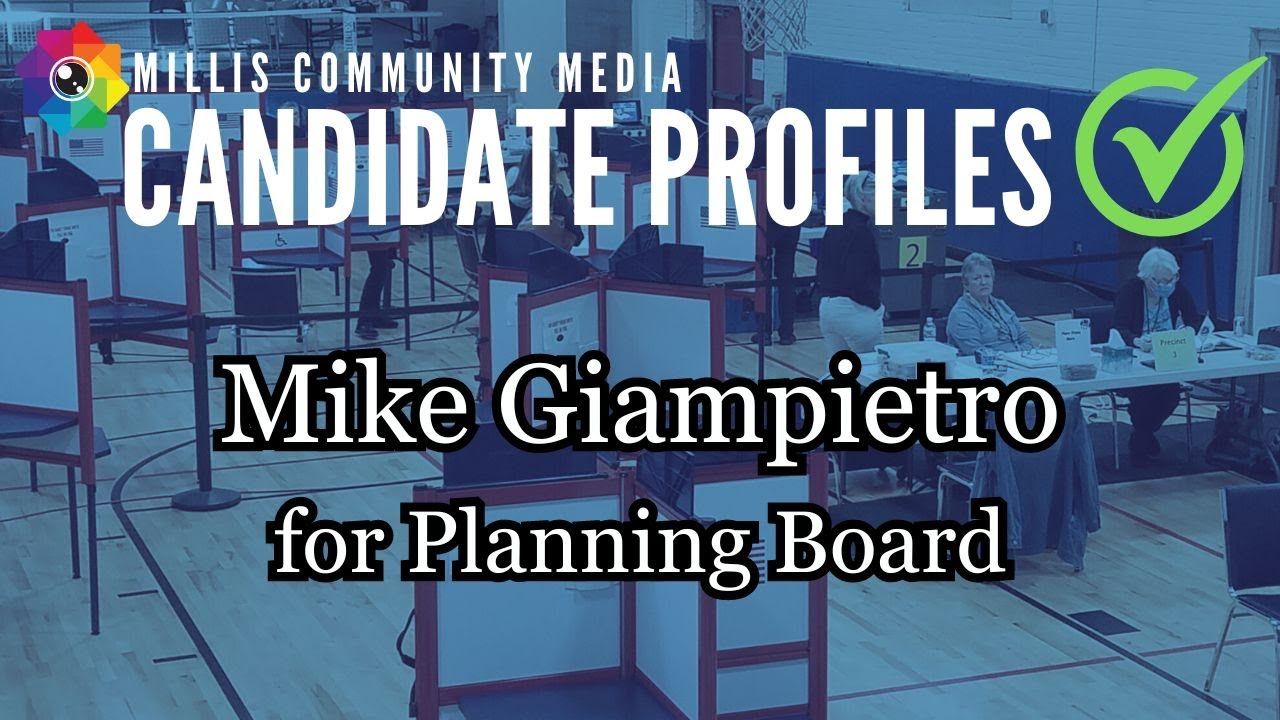 Mike Giampietro for Planning Board | Candidate Profiles 2024 - YouTube