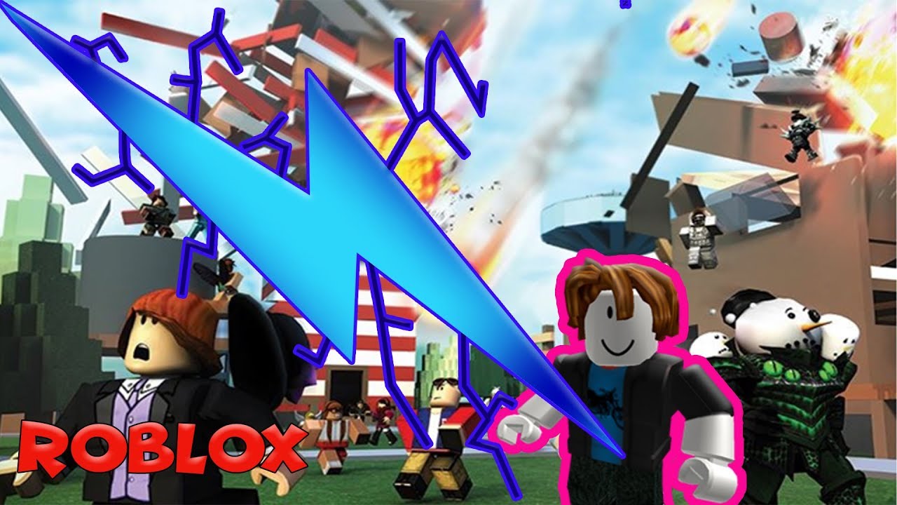 Yıldırım Beni Çarptı / Natural Disaster Survival / Roblox Türkçe - YouTube