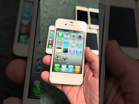 Unboxing a lot of 7 iPhone 4’s (2010 GSM models) - YouTube