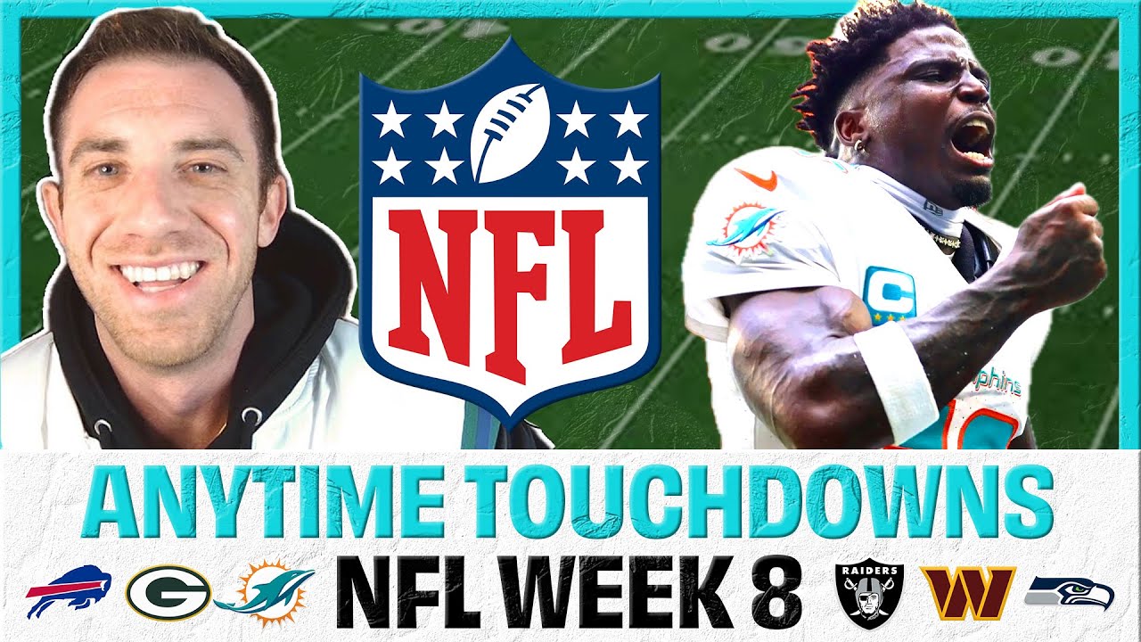 6 Anytime Touchdowns | NFL Best Bets Week 8 | Picks & Projections Today ...