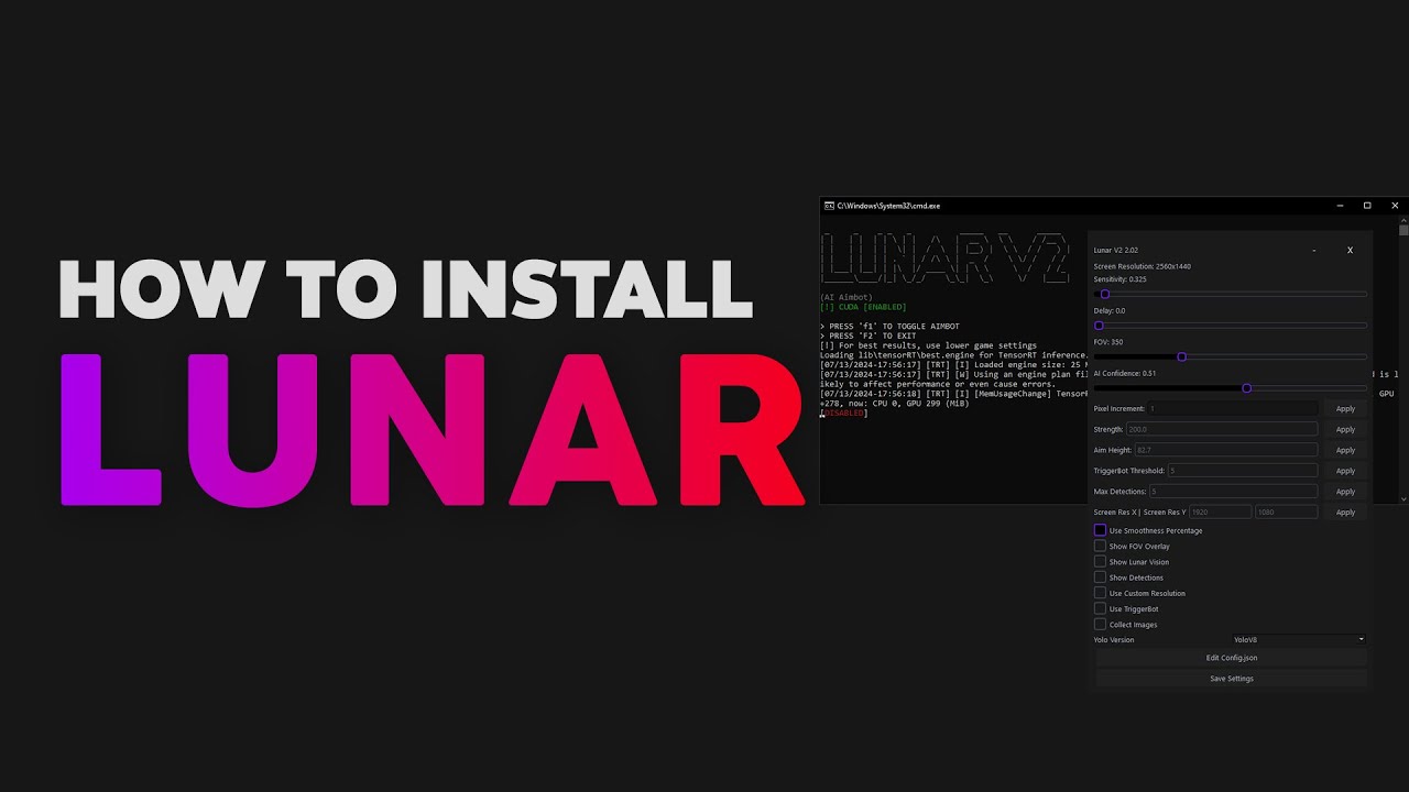 How to Install Lunar V2 - YouTube