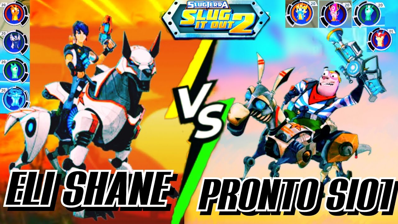 (Slugterra) Eli Shane vs Pronto SIO 1| Multiplayer Mode Gameplay. - YouTube