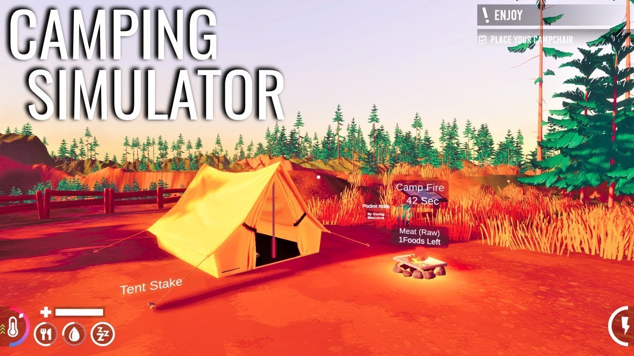 Camping Simulator | Gameplay PC Español - YouTube