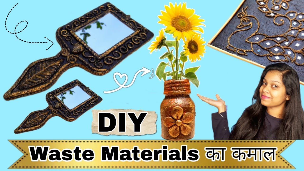Everything Made From Waste Materials😱 | DIY Vintage Look Decor Items ...