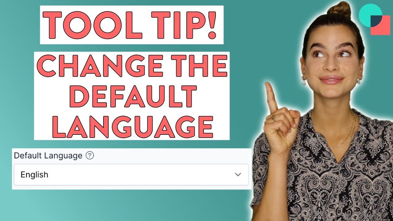 How To Change The Default Language Of Your Projects - YouTube