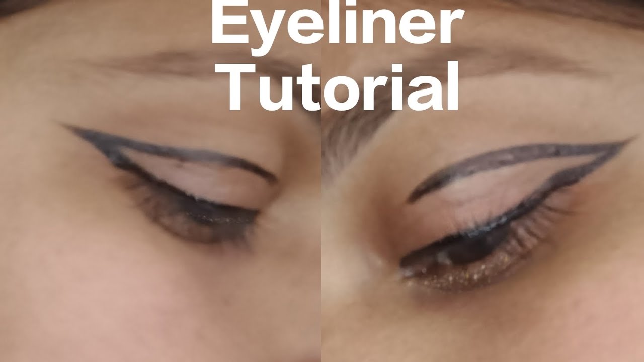 eyeliner Tutorial for Beginners beautiful double eyeliner for girls🔥 # ...