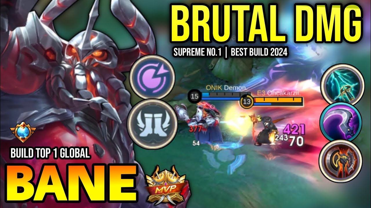 BANE BEST BUILD 2024 | BUILD TOP GLOBAL BANE GAMEPLAY | MOBILE LEGENDS ...