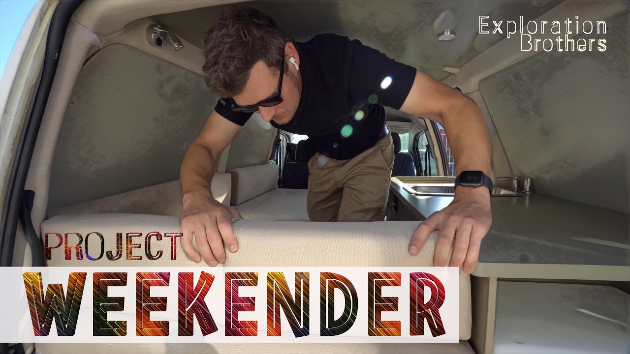 Project Weekender. Tiny camper van with great living comfort - YouTube