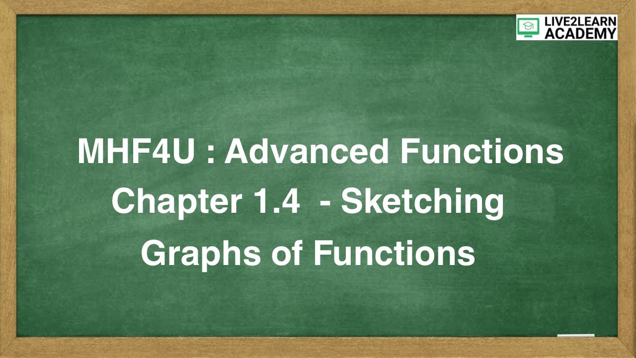 1.4 Sketching Graphs of Functions - Grade 12 Advanced Functions [NELSON ...