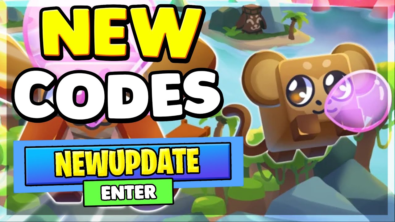 MUST CLAIM!! NEW BUBBLE GUM SIMULATOR INFINITY CODES ON ROBLOX! Bubble ...