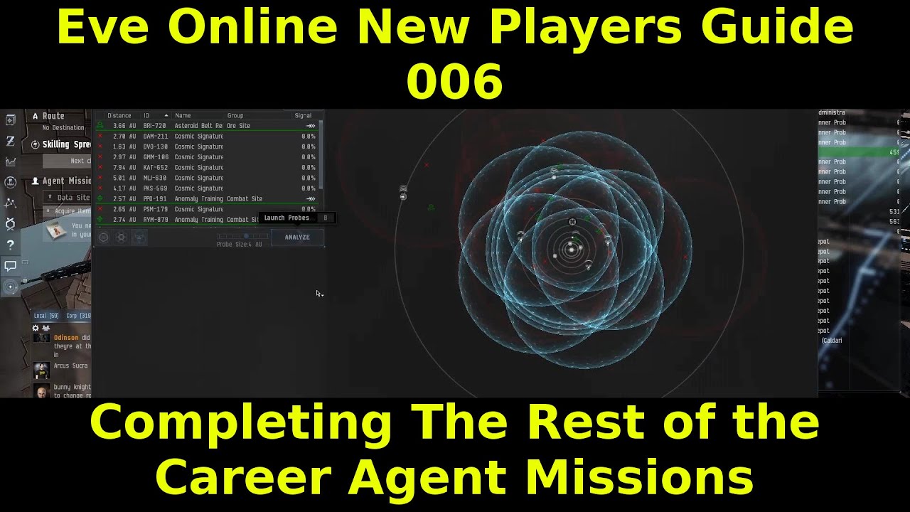 Eve Online New Players Guide 006 - Completing The Rest of the Career ...