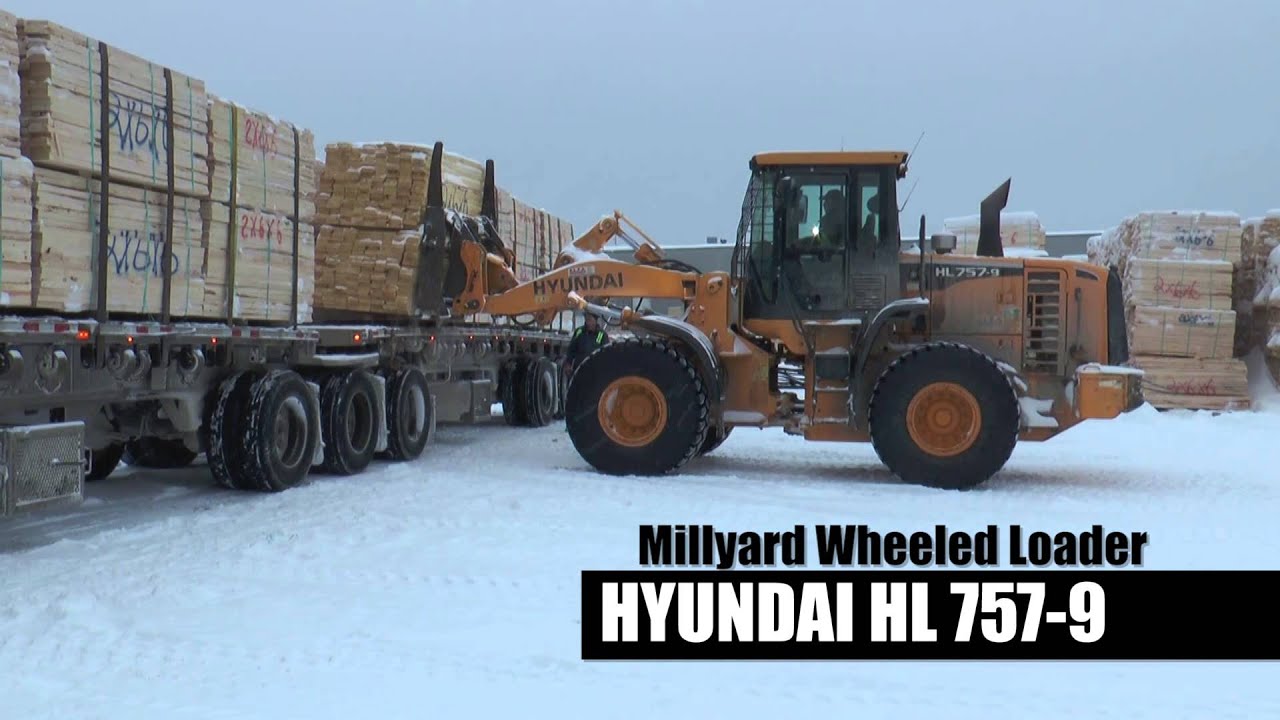 Hyundai 770-9A 757-9 and 740-9 Millyard Wheel Loader - YouTube