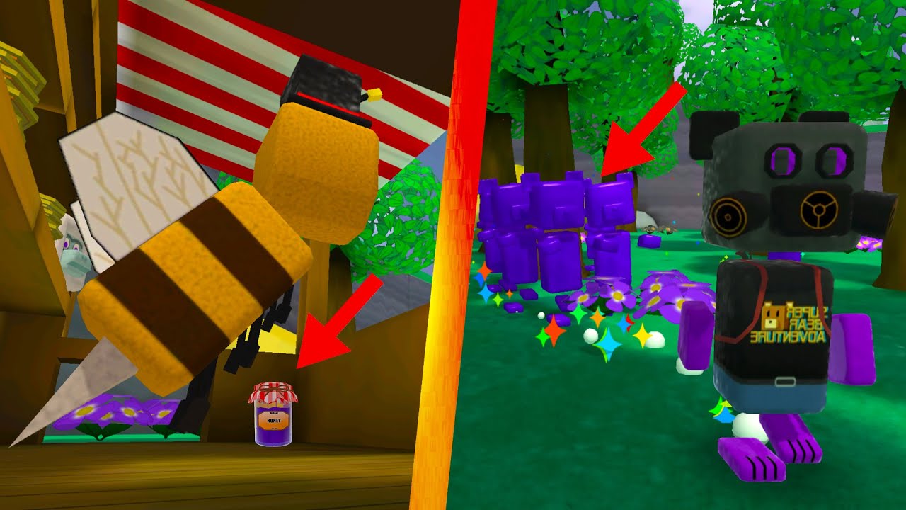 Super Bear Adventure Gameplay Walkthrough! McBear Honey - YouTube