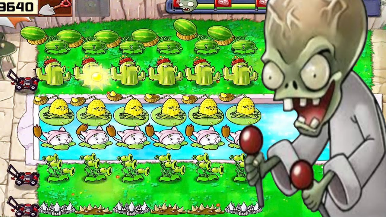 Plants vs Zombies | One Line Plants vs Zomboss | Tutorial and Gameplay ...