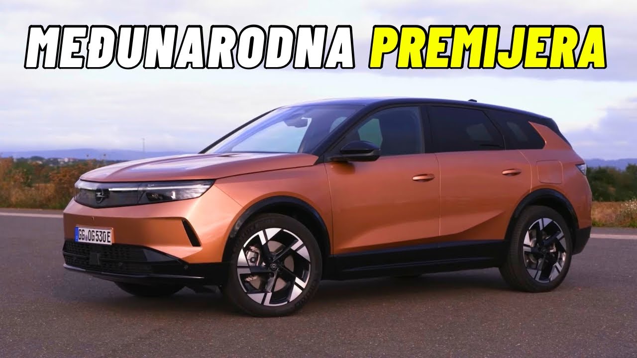 Novi Opel Grandland - Međunarodna premijera - YouTube