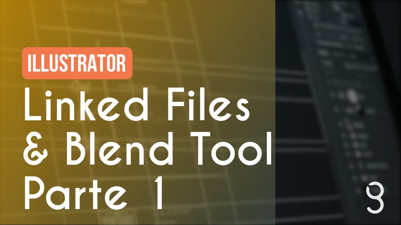 Illustrator - Linked Files & Blend Tool Parte 1 - YouTube