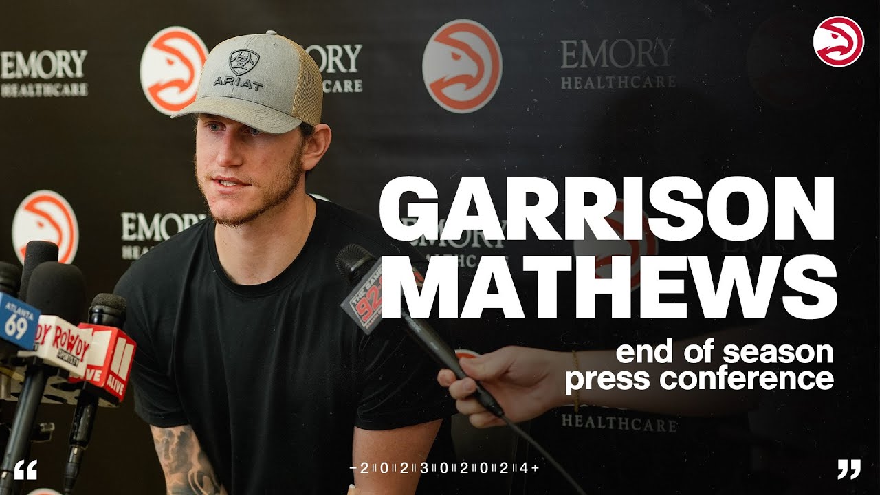 Garrison Mathews 2024 End-of-Season Press Conference - YouTube