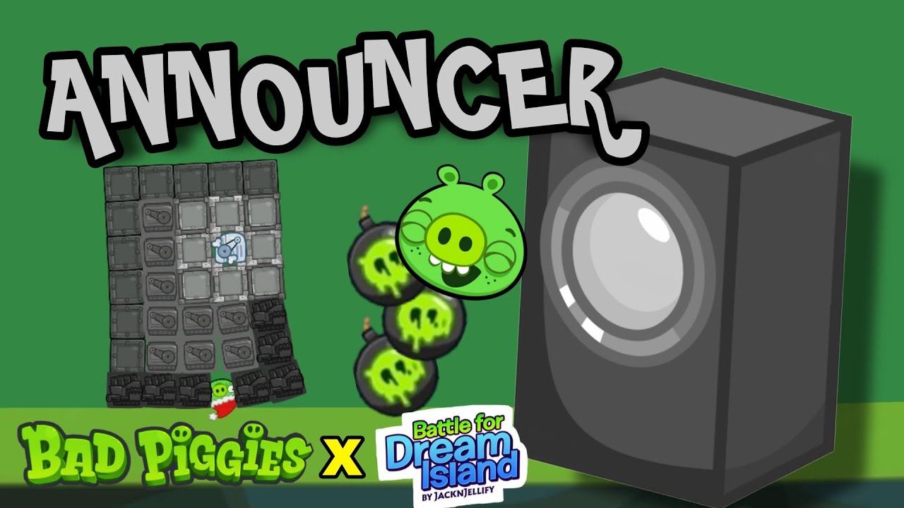 ANNOUNCER! (from BFB) - Bad Piggies Inventions BFDI - YouTube