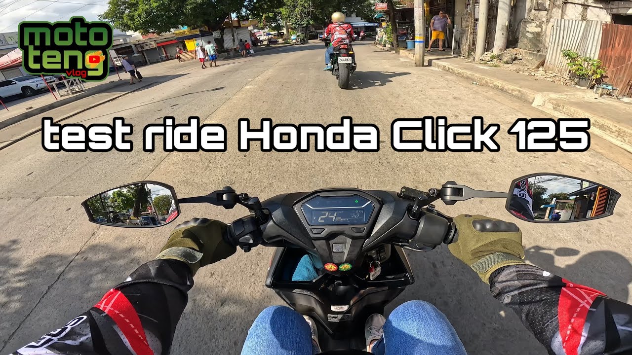Quick Test Ride Honda Click 125 compared to Kawasaki Z900 | Sarap ...