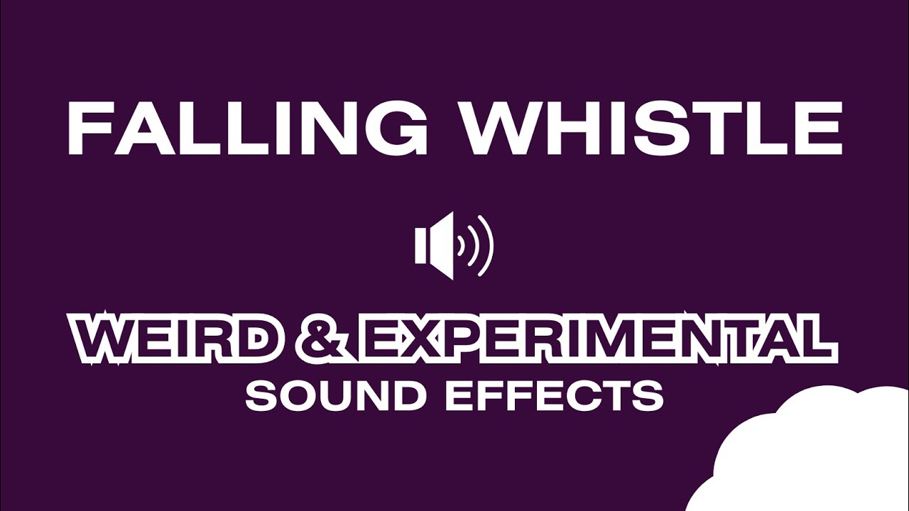 FALLING WHISTLE (Cartoon) - Sound Effects - YouTube