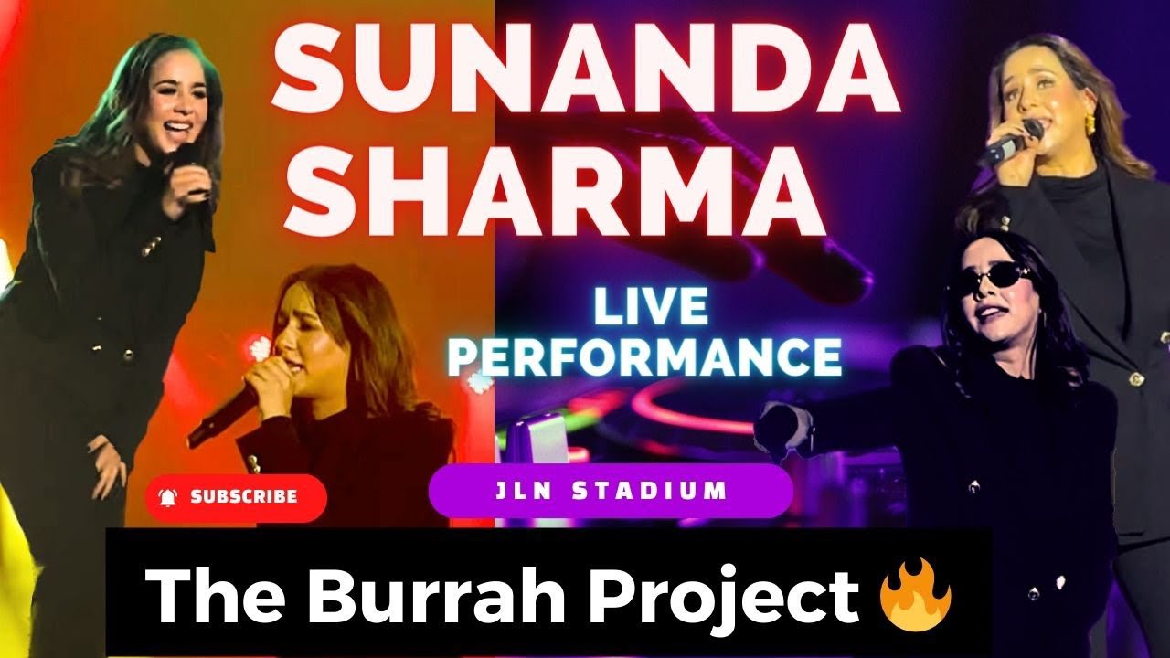 Sunanda Sharma Live Concert in Delhi JLN Stadium | The Burrah Project ...