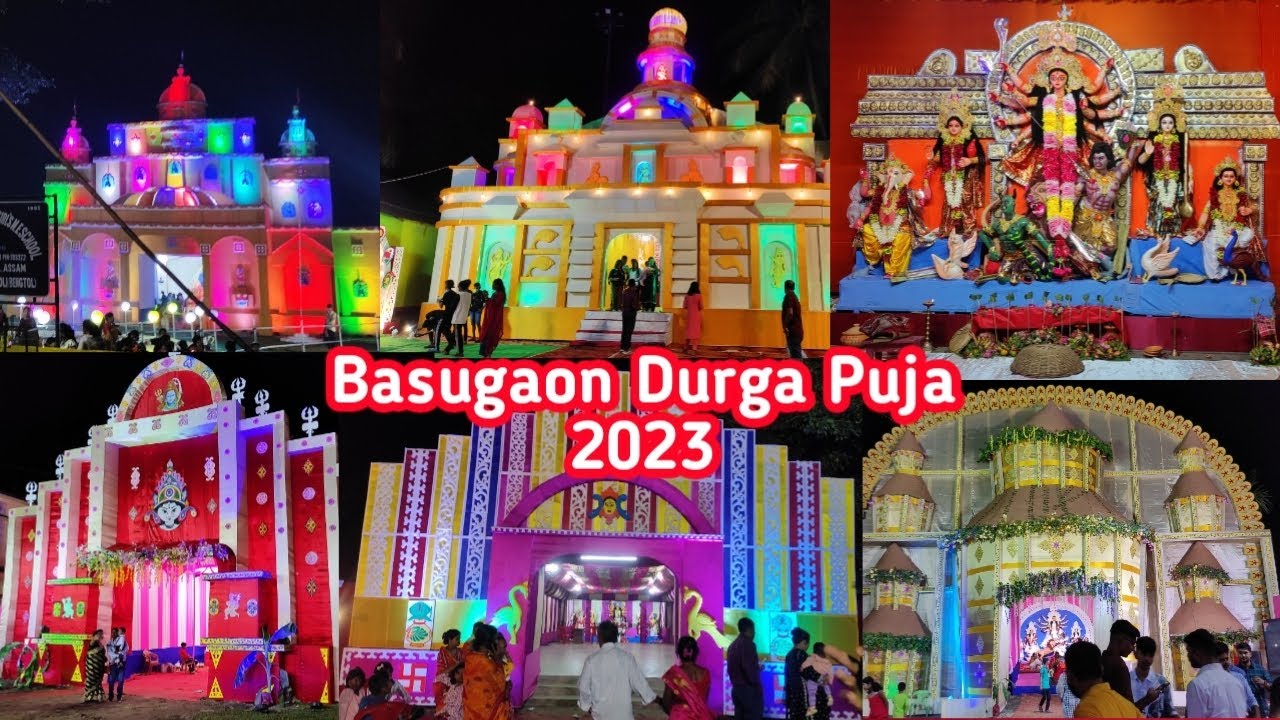 Basugaon Durga Puja 2023 | basugaon Durga Puja - YouTube