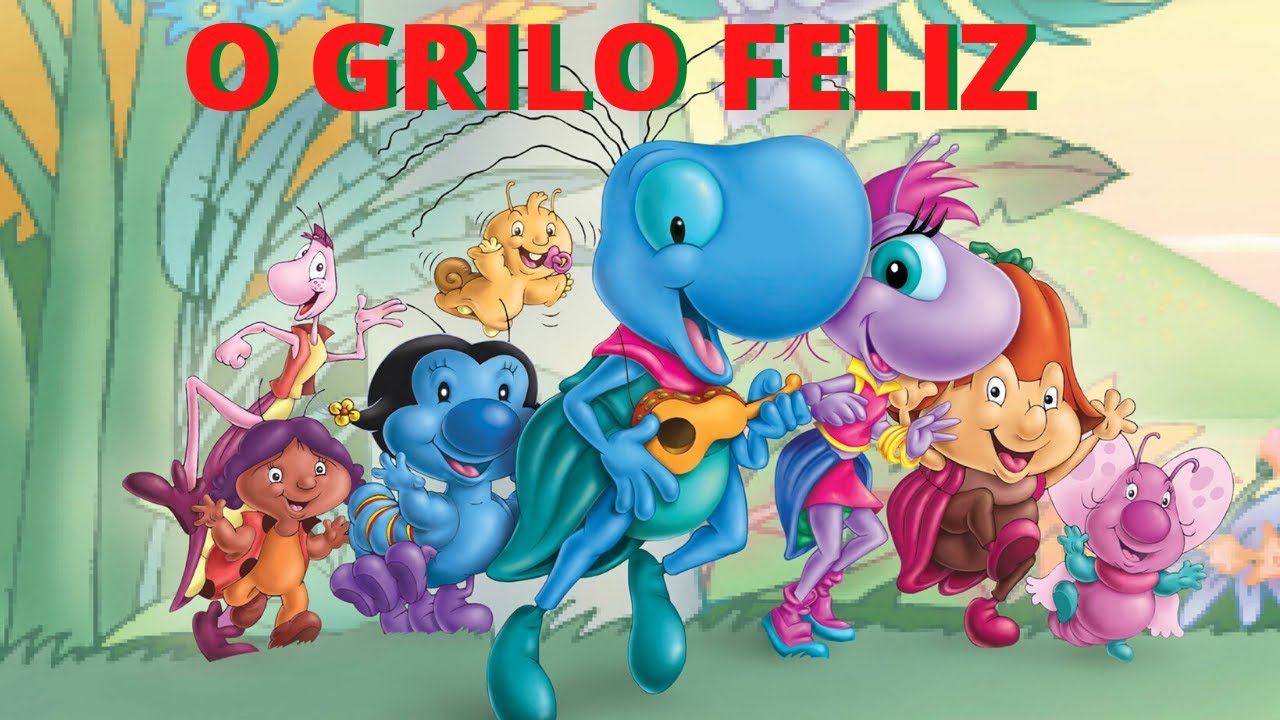 Desenho Infantil - O Grilo feliz (Divertido) - YouTube