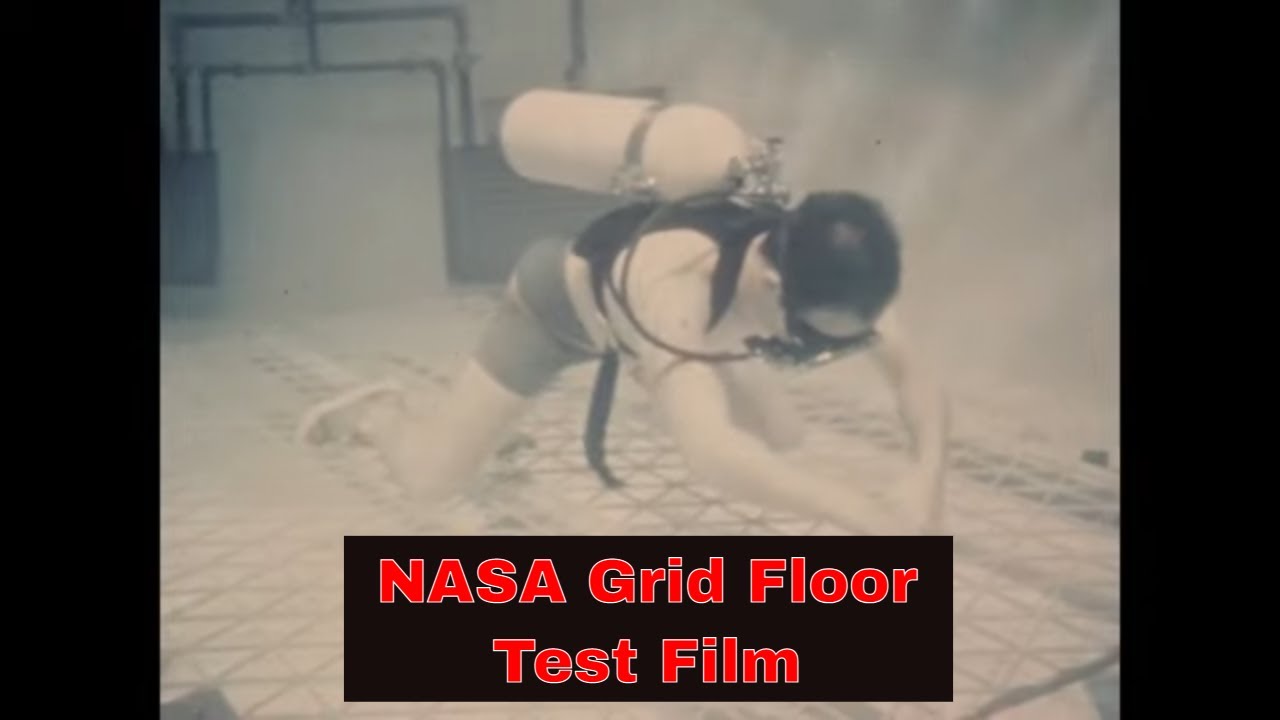 NASA APOLLO PROGRAM WATER TANK TEST OF LOW GRAVITY GRID SYSTEM XD47634 ...