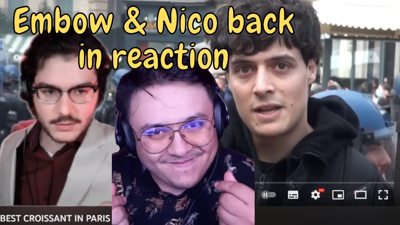 Embow e Nico Pertici reagiscono a Luis a Parigi - YouTube