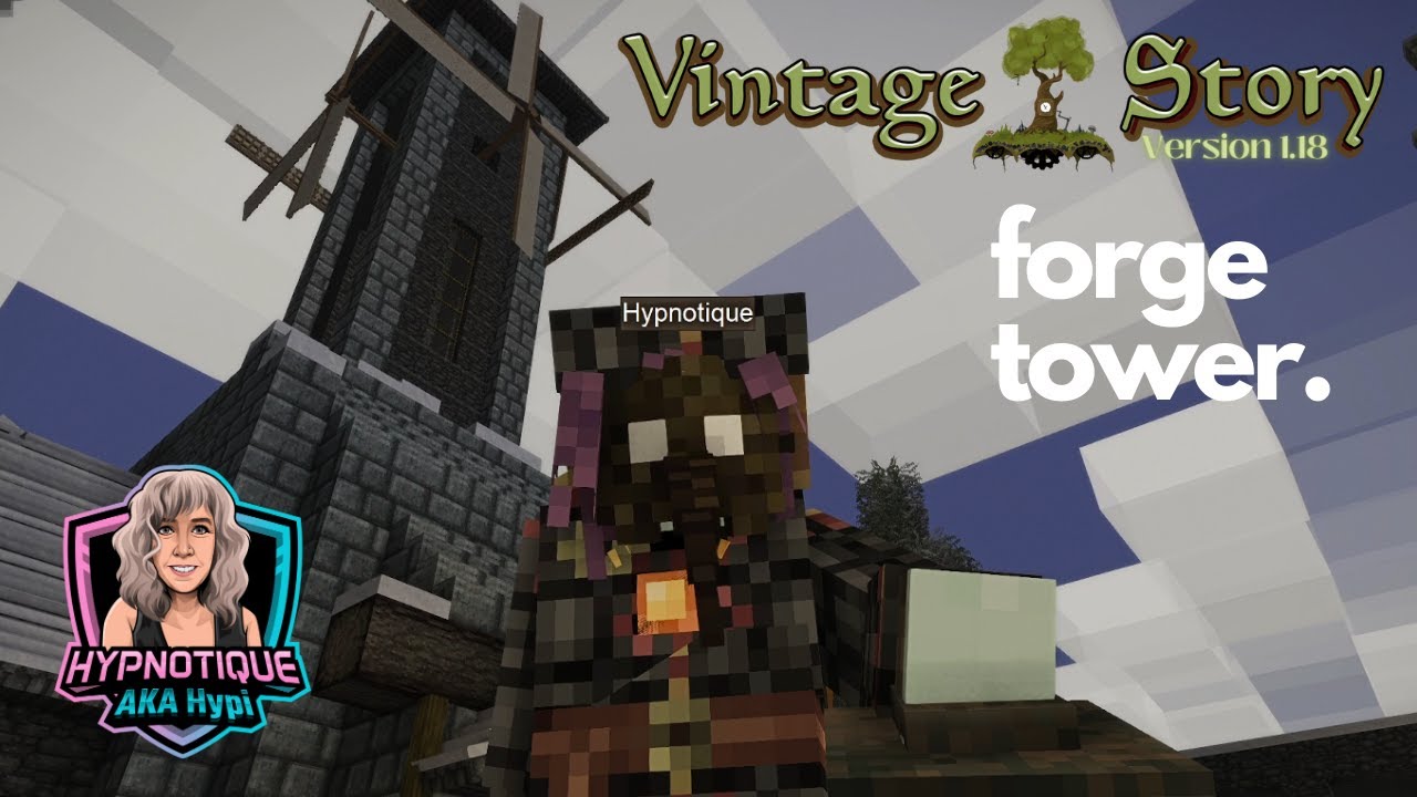 FINALLY, A FORGE TOWER! Vintage Story 1.18.13 - E53 #vintagestory # ...