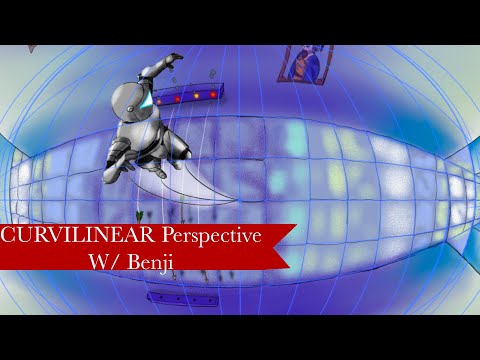 5 POINT PERSPECTIVE Fantasy Art With Benji 