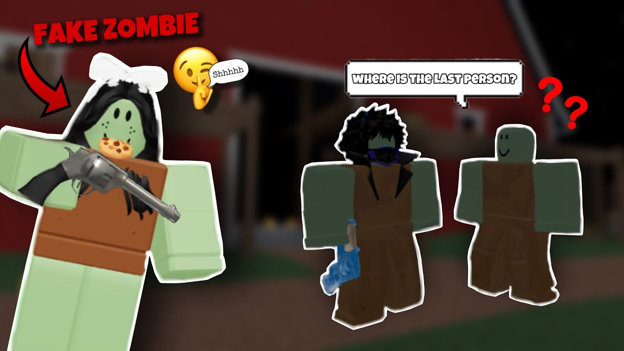 FAKE Zombie Troll in MM2 Infection Mode - YouTube