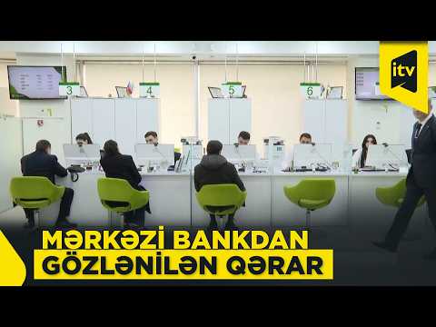 Mərkəzi Bank faiz qərarını açıqladı: uçot dərəcəsi dəyişmədi