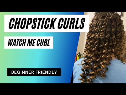 CHOPSTICK CURLS - SMALL TIGHT LOCKS - CURLY HAIR SUBLIMINAL