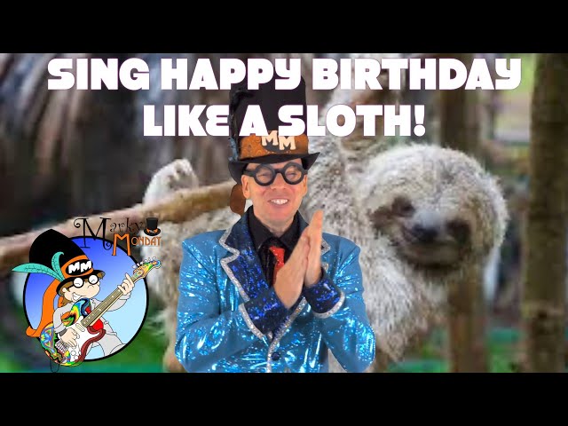 Happy Birthday Sloth Meme It's A Happy Birthday Kinda Day To Me, And A