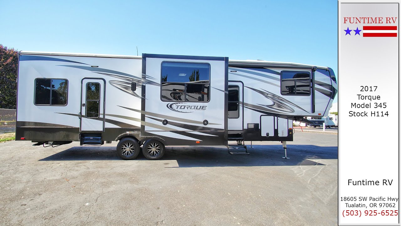 2017 Torque Travel Trailer / Toy Hauler Model 345 For Sale near ...