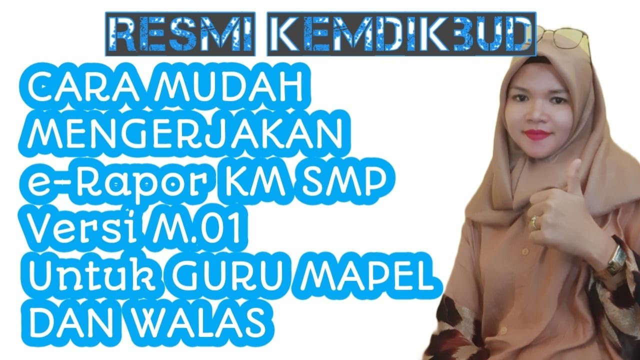 Tutorial eRapor Kurikulum MARDEKA Untuk Guru Mapel Dan Walas - YouTube