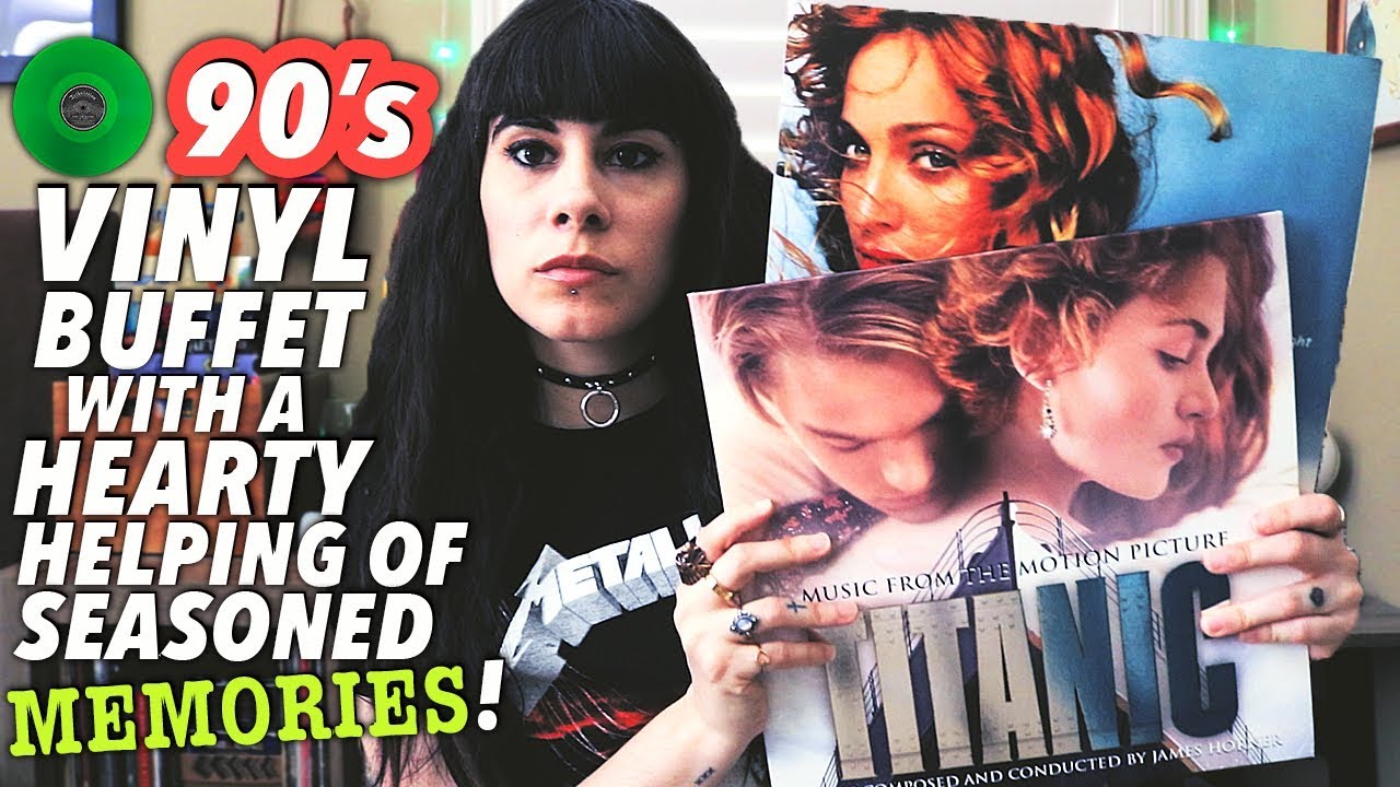 90's VINYL BUFFET WITH A HEARTY HELPING OF SEASONED MEMORIES! - YouTube