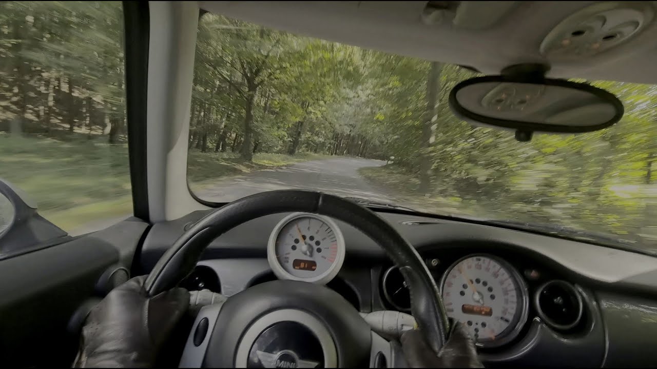 Mini Cooper 1.6 2005 quick POV rural drive - YouTube