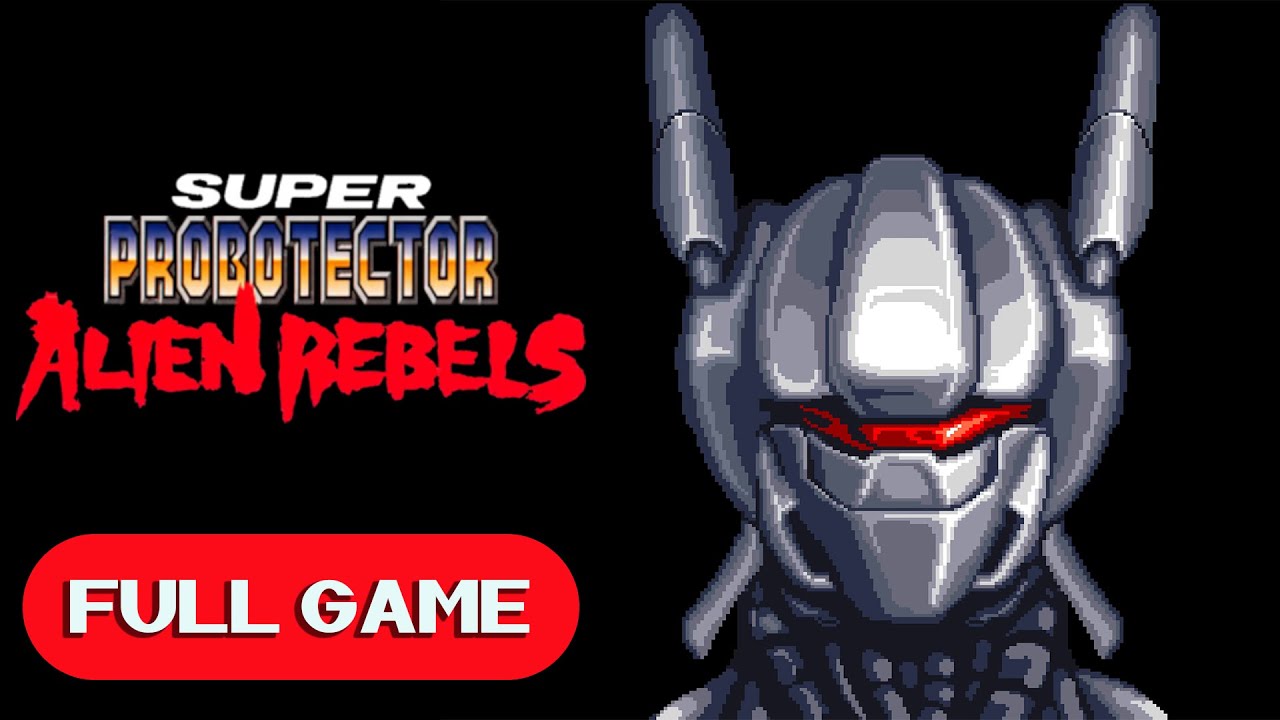 Super Probotector: Alien Rebels SNES FULL GAME Longplay Gameplay ...
