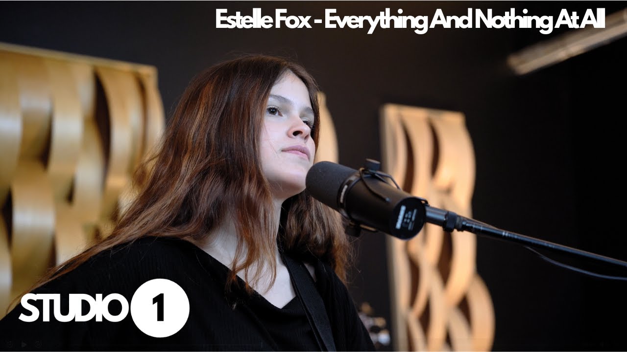 Estelle Fox - Everything And Nothing At All | Studio 1 Live - YouTube